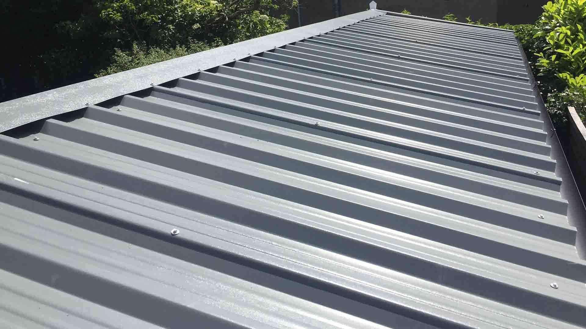 Merlin Grey Garage Roof Replacement | Danmarque Garages
